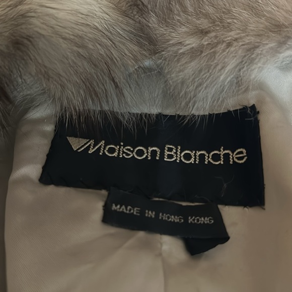 maison blanche | Jackets & Coats | Maison Blanche Fur Coat | Poshmark